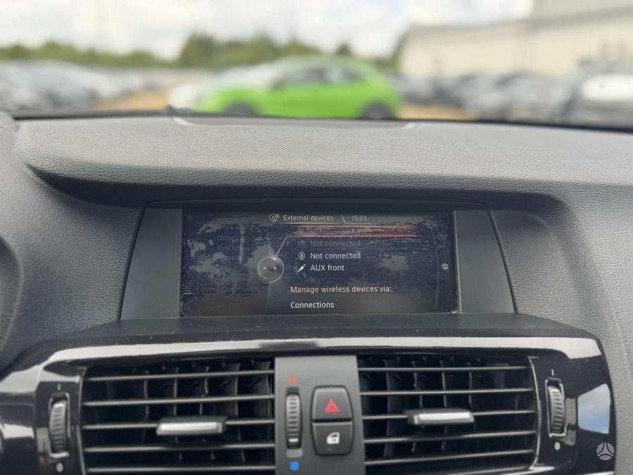 Melns BMW X3 2014 Šauļi, ar dzinēja tilpumu 2.98 L un nobraukumu 236 tūkst. km par 10950 €, foto 26 vietnē AUTOMOTO.COM.LV