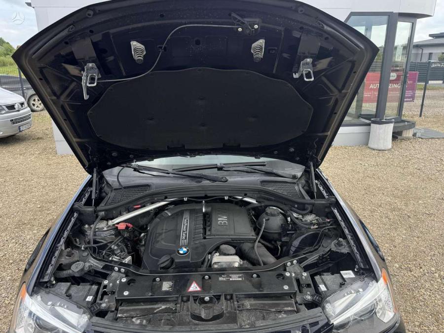 Melns BMW X3 2014 Šauļi, ar dzinēja tilpumu 2.98 L un nobraukumu 236 tūkst. km par 10950 €, foto 30 vietnē AUTOMOTO.COM.LV