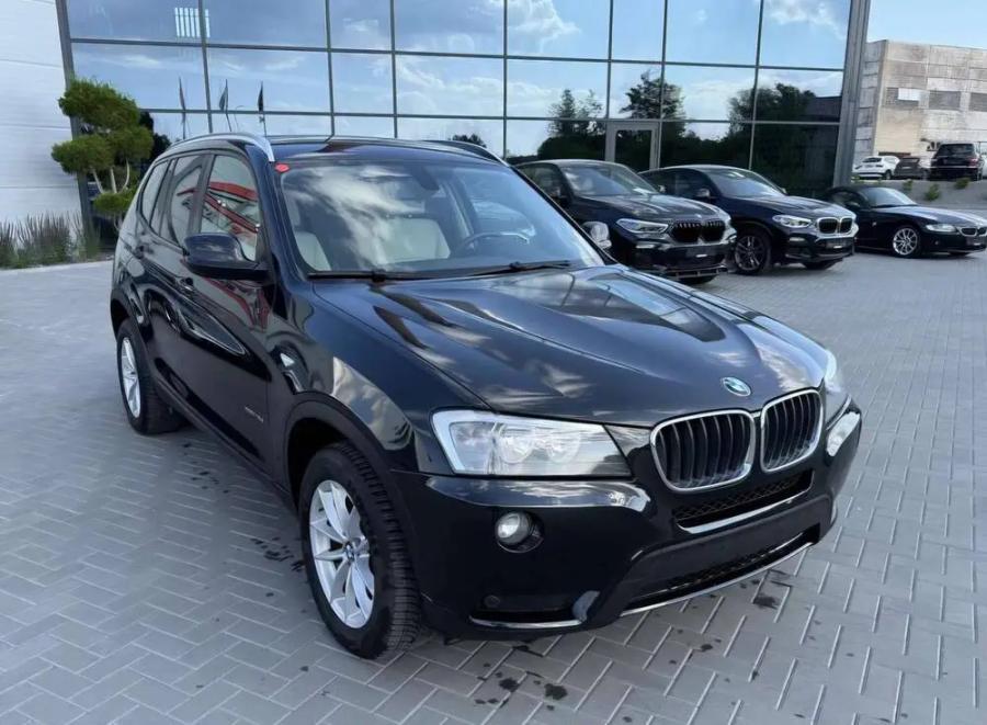 Black BMW X3 2014 in Telschi, with an engine capacity of 2.00 L and mileage of 223 thousand km for 7990 €, photo 1 on AUTOMOTO.COM.LV