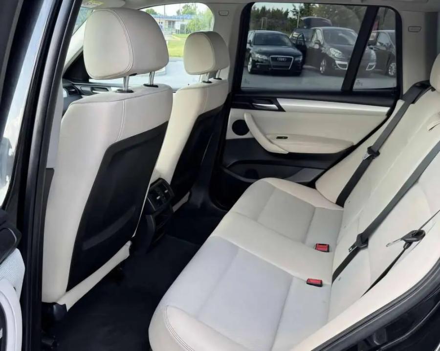 Black BMW X3 2014 in Telschi, with an engine capacity of 2.00 L and mileage of 223 thousand km for 7990 €, photo 15 on AUTOMOTO.COM.LV