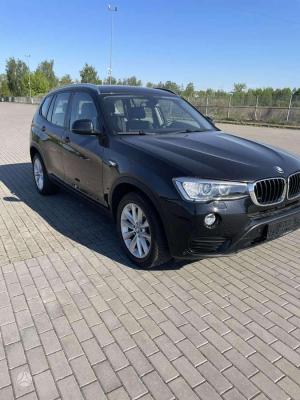 Melns BMW X3 2014 Marijampole, ar dzinēja tilpumu 2.00 L un nobraukumu 205 tūkst. km par 12200 €, foto  vietnē AUTOMOTO.COM.LV