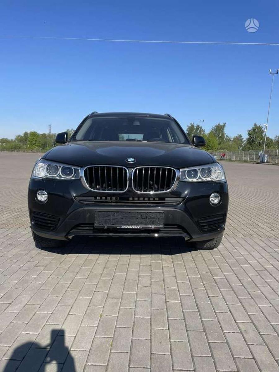Melns BMW X3 2014 Marijampole, ar dzinēja tilpumu 2.00 L un nobraukumu 205 tūkst. km par 12200 €, foto 3 vietnē AUTOMOTO.COM.LV