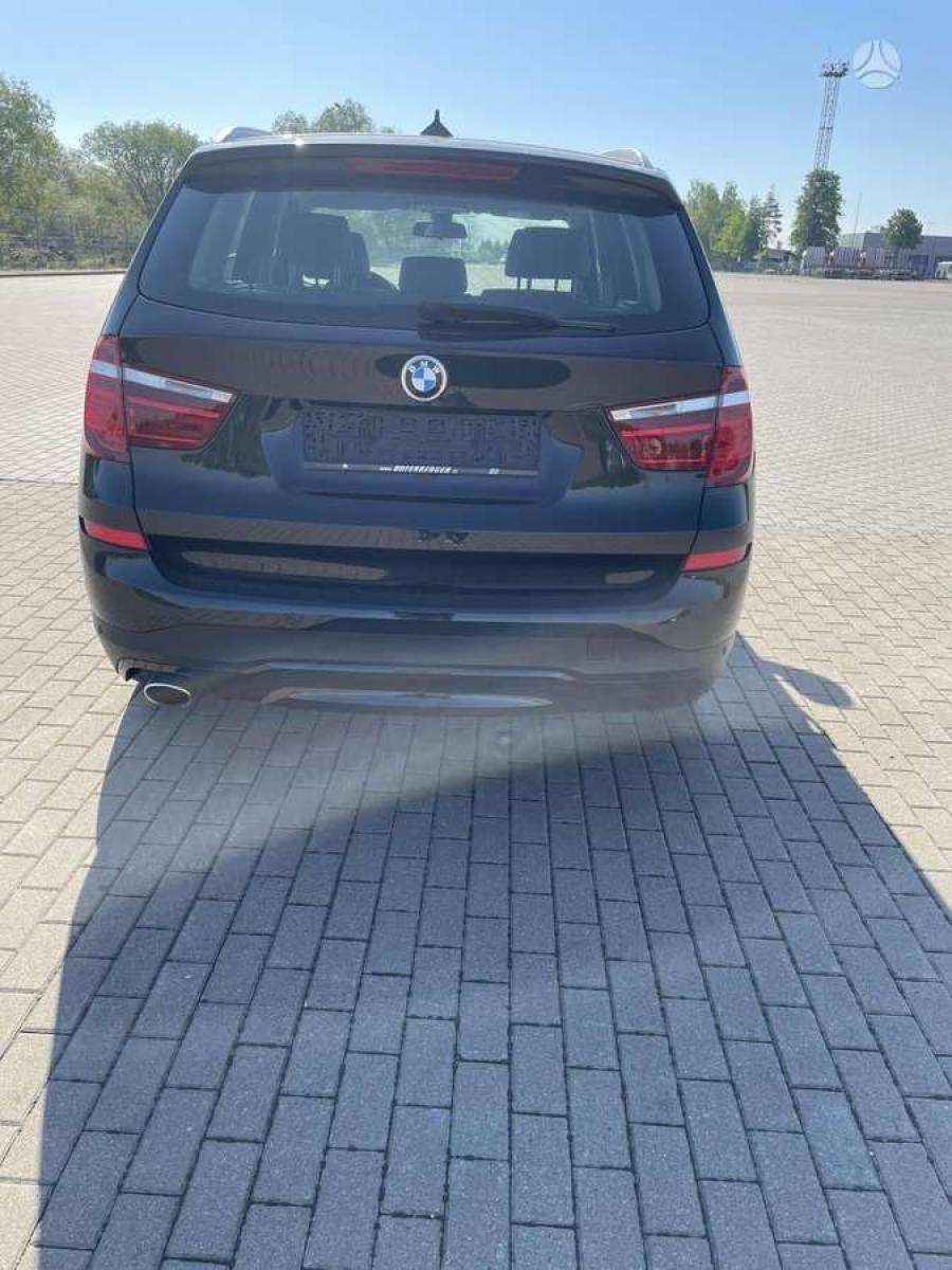 Melns BMW X3 2014 Marijampole, ar dzinēja tilpumu 2.00 L un nobraukumu 205 tūkst. km par 12200 €, foto 5 vietnē AUTOMOTO.COM.LV