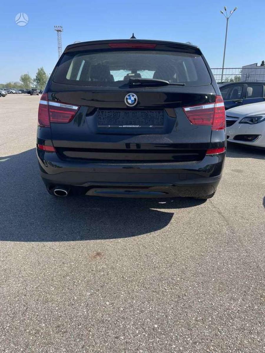 Melns BMW X3 2014 Marijampole, ar dzinēja tilpumu 2.00 L un nobraukumu 205 tūkst. km par 12200 €, foto 11 vietnē AUTOMOTO.COM.LV