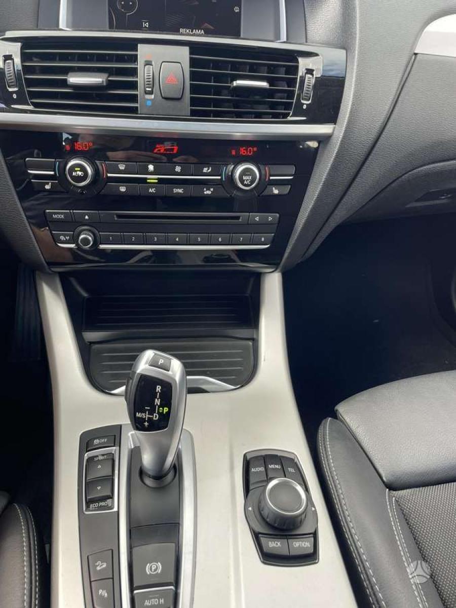 Melns BMW X3 2014 Marijampole, ar dzinēja tilpumu 2.00 L un nobraukumu 205 tūkst. km par 12200 €, foto 18 vietnē AUTOMOTO.COM.LV