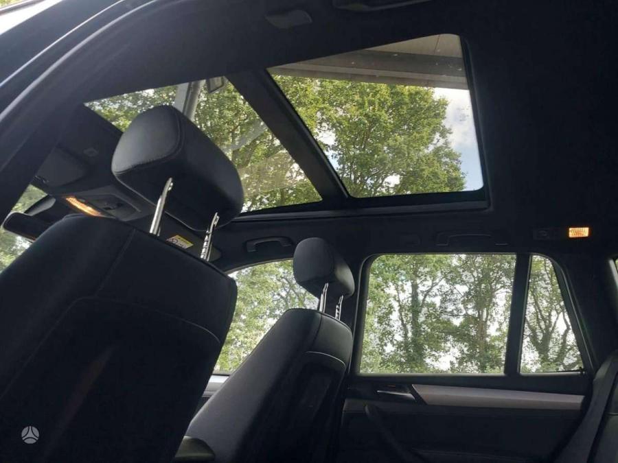 Melns BMW X3 2014 Viļņa, ar dzinēja tilpumu 2.00 L un nobraukumu 298 tūkst. km par 10700 €, foto 15 vietnē AUTOMOTO.COM.LV