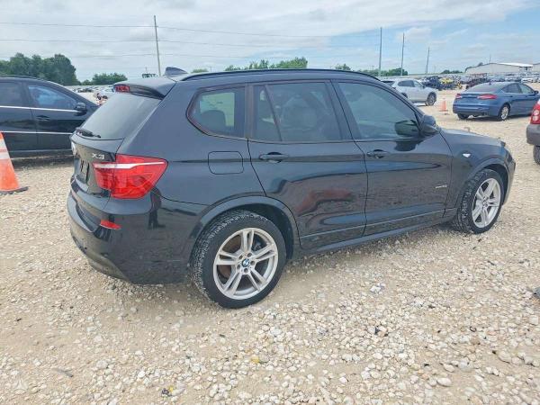 Black BMW X3 2014 in Vilnius, with an engine capacity of 2.98 L and mileage of 234 thousand km for 7000 €, photo 6 on AUTOMOTO.COM.LV