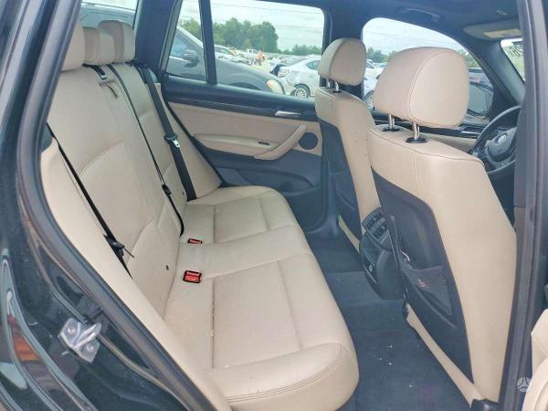 Black BMW X3 2014 in Vilnius, with an engine capacity of 2.98 L and mileage of 234 thousand km for 7000 €, photo 10 on AUTOMOTO.COM.LV