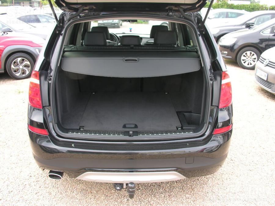 Black BMW X3 2014 in Riga, with an engine capacity of 2.00 L and mileage of 213 thousand km for 12200 €, photo 6 on AUTOMOTO.COM.LV