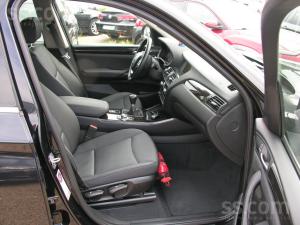 Black BMW X3 2014 in Riga, with an engine capacity of 2.00 L and mileage of 213 thousand km for 12200 €, photo 7 on AUTOMOTO.COM.LV