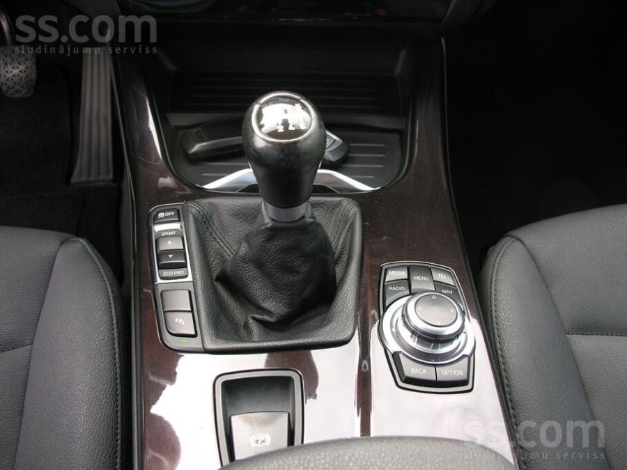 Black BMW X3 2014 in Riga, with an engine capacity of 2.00 L and mileage of 213 thousand km for 12200 €, photo 15 on AUTOMOTO.COM.LV