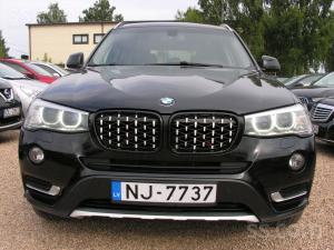 Black BMW X3 2014 in Riga, with an engine capacity of 2.00 L and mileage of 213 thousand km for 12200 €, photo 18 on AUTOMOTO.COM.LV