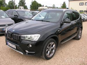 Melns BMW X3 2014 Rīga, ar dzinēja tilpumu 2.00 L un nobraukumu 213 tūkst. km par 12200 €, foto  vietnē AUTOMOTO.COM.LV
