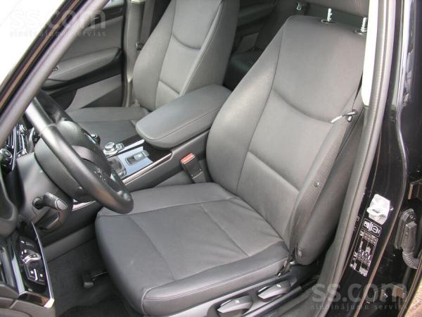 Black BMW X3 2014 in Riga, with an engine capacity of 2.00 L and mileage of 213 thousand km for 12200 €, photo 10 on AUTOMOTO.COM.LV