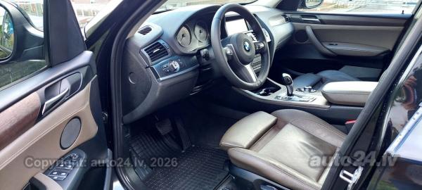 Melns BMW X3 2014 Tallina, ar dzinēja tilpumu 2.00 L un nobraukumu 187 tūkst. km par 12900 €, foto 9 vietnē AUTOMOTO.COM.LV