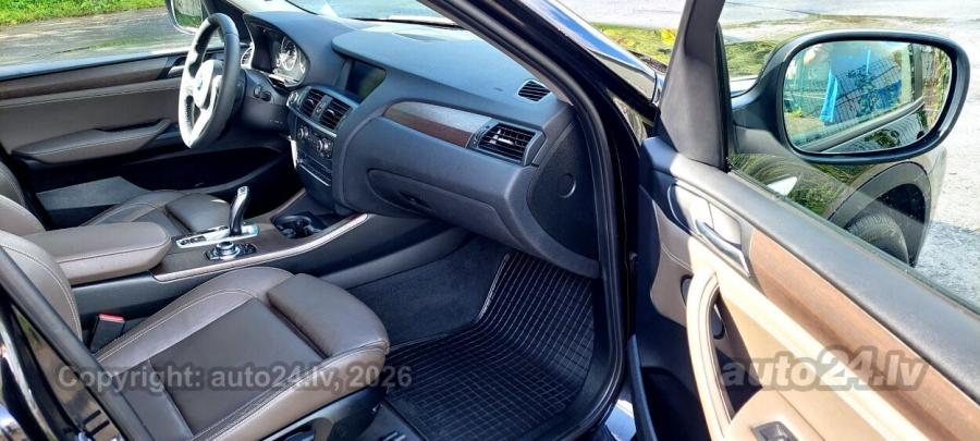 Melns BMW X3 2014 Tallina, ar dzinēja tilpumu 2.00 L un nobraukumu 187 tūkst. km par 12900 €, foto 12 vietnē AUTOMOTO.COM.LV