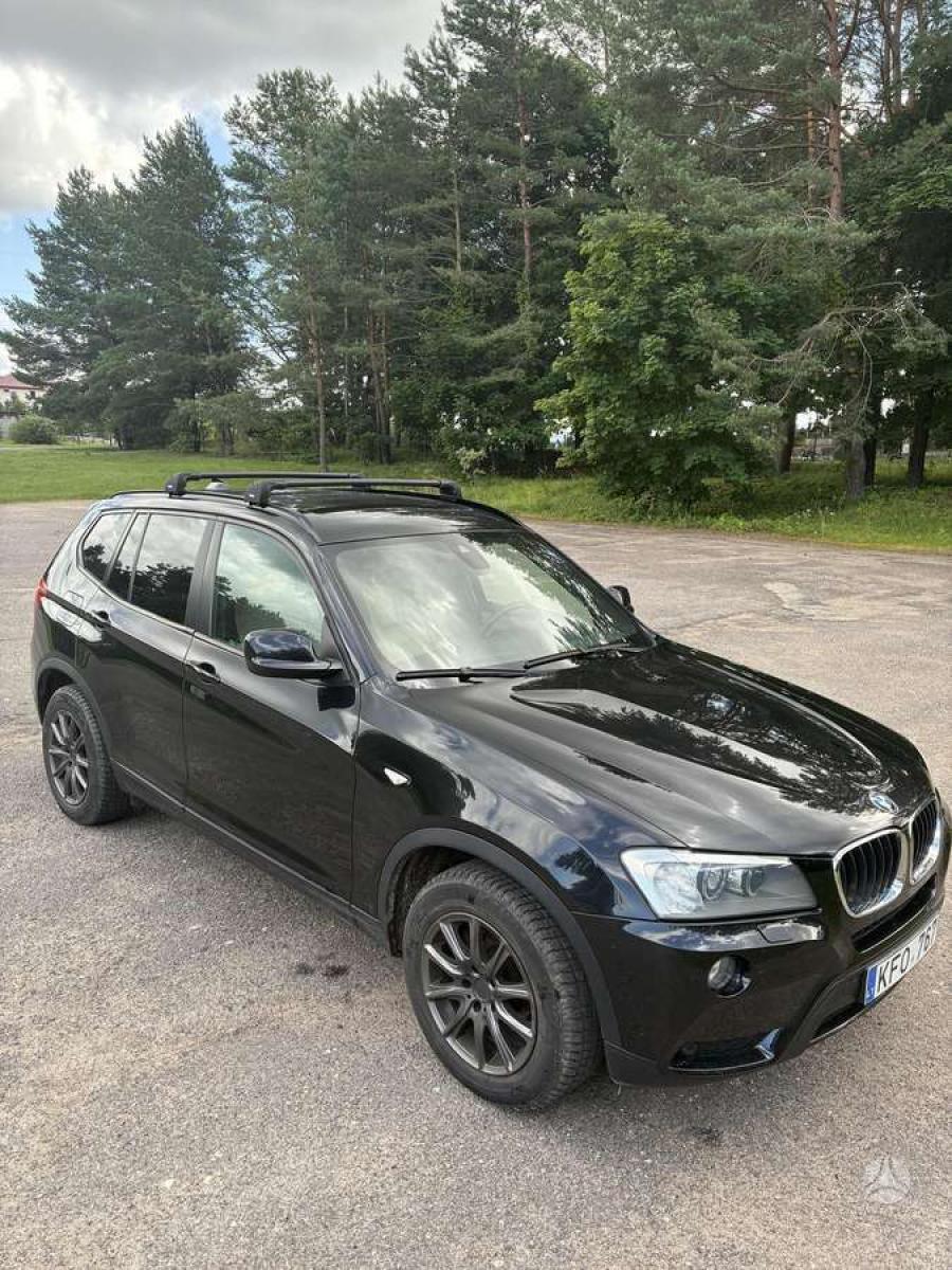 Melns BMW X3 2014 Kauņa, ar dzinēja tilpumu 2.00 L un nobraukumu 226 tūkst. km par 13200 €, foto 3 vietnē AUTOMOTO.COM.LV