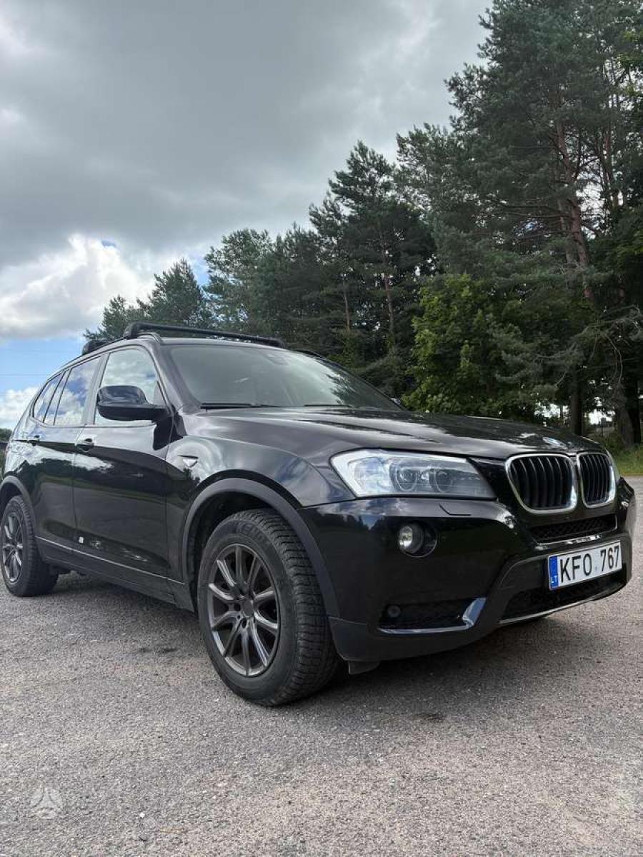 Melns BMW X3 2014 Kauņa, ar dzinēja tilpumu 2.00 L un nobraukumu 226 tūkst. km par 13200 €, foto 4 vietnē AUTOMOTO.COM.LV