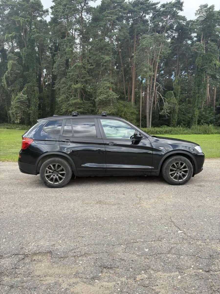 Melns BMW X3 2014 Kauņa, ar dzinēja tilpumu 2.00 L un nobraukumu 226 tūkst. km par 13200 €, foto 6 vietnē AUTOMOTO.COM.LV