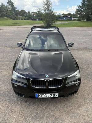 Melns BMW X3 2014 Kauņa, ar dzinēja tilpumu 2.00 L un nobraukumu 226 tūkst. km par 13200 €, foto 7 vietnē AUTOMOTO.COM.LV
