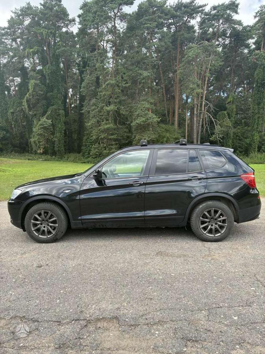 Melns BMW X3 2014 Kauņa, ar dzinēja tilpumu 2.00 L un nobraukumu 226 tūkst. km par 13200 €, foto 10 vietnē AUTOMOTO.COM.LV