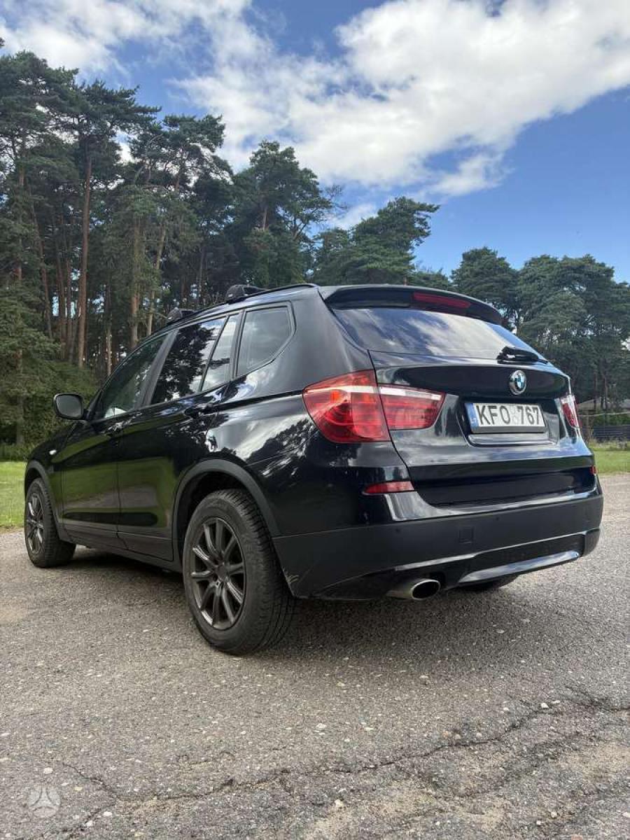 Melns BMW X3 2014 Kauņa, ar dzinēja tilpumu 2.00 L un nobraukumu 226 tūkst. km par 13200 €, foto 12 vietnē AUTOMOTO.COM.LV