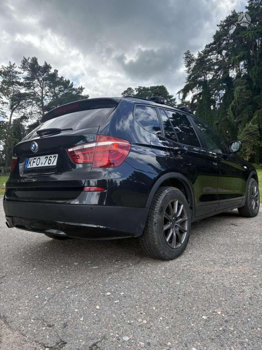 Melns BMW X3 2014 Kauņa, ar dzinēja tilpumu 2.00 L un nobraukumu 226 tūkst. km par 13200 €, foto 14 vietnē AUTOMOTO.COM.LV