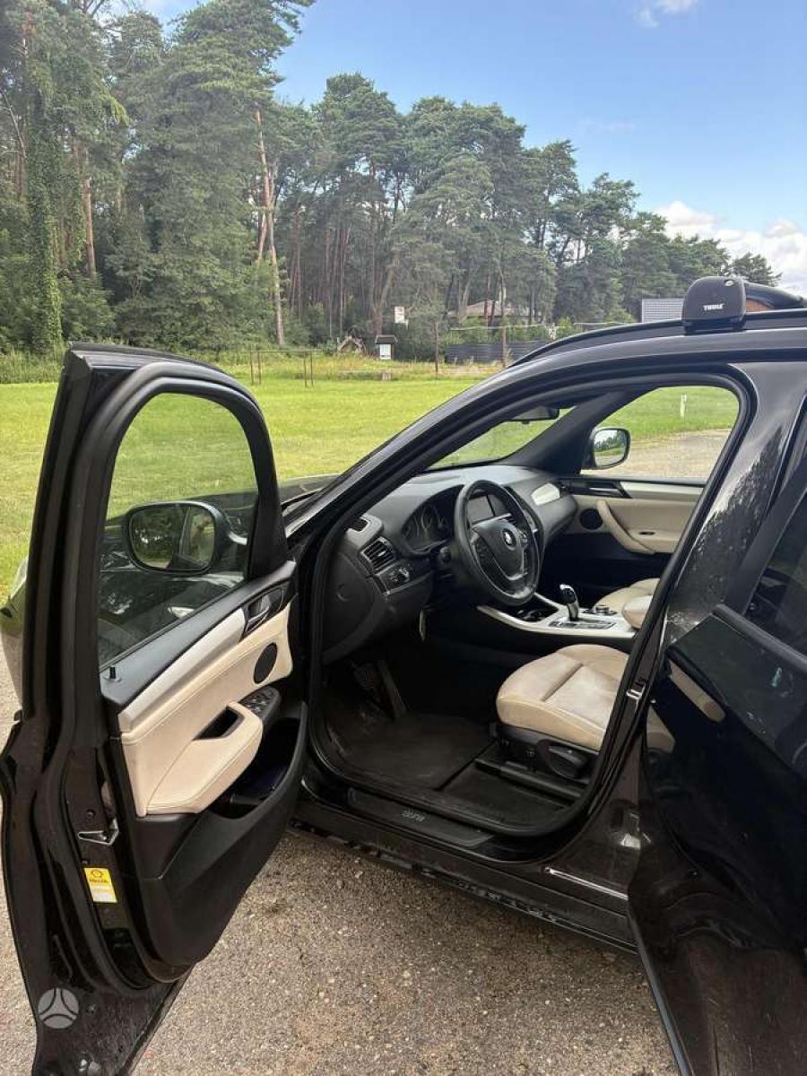 Melns BMW X3 2014 Kauņa, ar dzinēja tilpumu 2.00 L un nobraukumu 226 tūkst. km par 13200 €, foto 17 vietnē AUTOMOTO.COM.LV