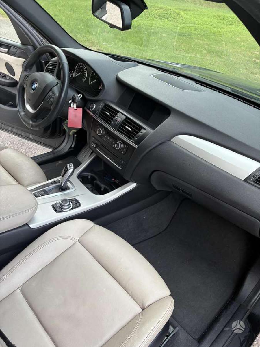 Melns BMW X3 2014 Kauņa, ar dzinēja tilpumu 2.00 L un nobraukumu 226 tūkst. km par 13200 €, foto 18 vietnē AUTOMOTO.COM.LV