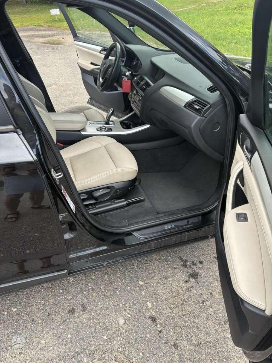 Melns BMW X3 2014 Kauņa, ar dzinēja tilpumu 2.00 L un nobraukumu 226 tūkst. km par 13200 €, foto 21 vietnē AUTOMOTO.COM.LV