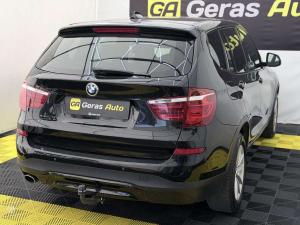 Black BMW X3 2014 in Vilnius, with an engine capacity of 2.00 L and mileage of 298 thousand km for 10700 €, photo 5 on AUTOMOTO.COM.LV
