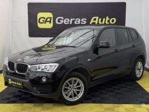 Black BMW X3 2014 in Vilnius, with an engine capacity of 2.00 L and mileage of 298 thousand km for 10500 €, photo  on AUTOMOTO.COM.LV