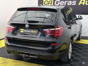 Black BMW X3 2014 in Vilnius, with an engine capacity of 2.00 L and mileage of 298 thousand km for 10500 €, photo 5 on AUTOMOTO.COM.LV