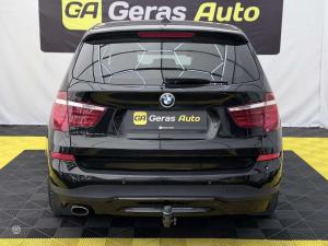 Black BMW X3 2014 in Vilnius, with an engine capacity of 2.00 L and mileage of 298 thousand km for 10500 €, photo 6 on AUTOMOTO.COM.LV
