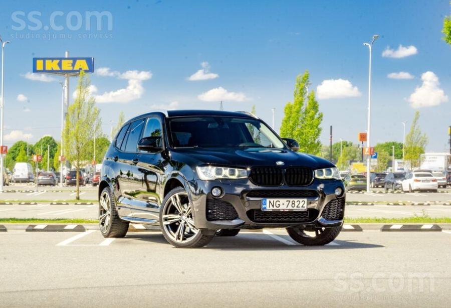 Melns BMW X3 2014 Rīga, ar dzinēja tilpumu 2.00 L un nobraukumu 264 tūkst. km par 9590 €, foto 3 vietnē AUTOMOTO.COM.LV