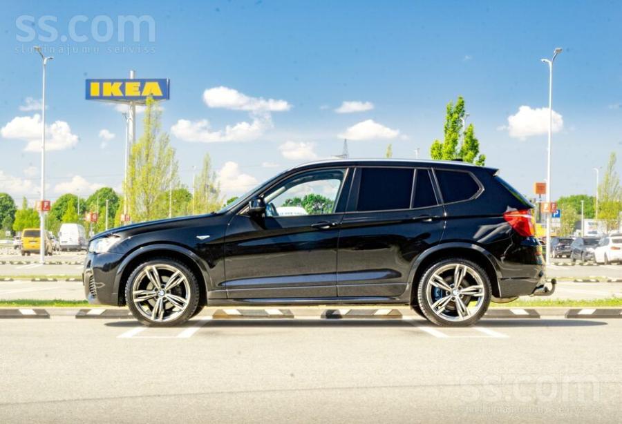 Melns BMW X3 2014 Rīga, ar dzinēja tilpumu 2.00 L un nobraukumu 264 tūkst. km par 9590 €, foto 5 vietnē AUTOMOTO.COM.LV