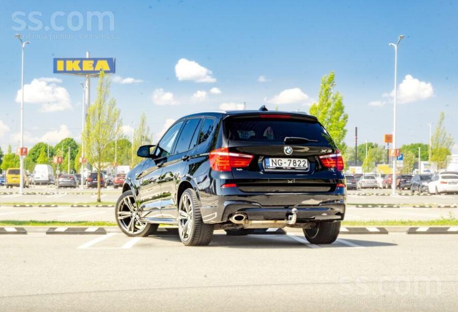 Melns BMW X3 2014 Rīga, ar dzinēja tilpumu 2.00 L un nobraukumu 264 tūkst. km par 9590 €, foto 8 vietnē AUTOMOTO.COM.LV