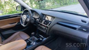 Melns BMW X3 2014 Rīga, ar dzinēja tilpumu 2.00 L un nobraukumu 264 tūkst. km par 9590 €, foto 11 vietnē AUTOMOTO.COM.LV