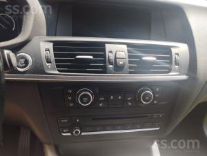 Black BMW X3 2014 in Riga, with an engine capacity of 2.00 L and mileage of 310 thousand km for 12000 €, photo 3 on AUTOMOTO.COM.LV