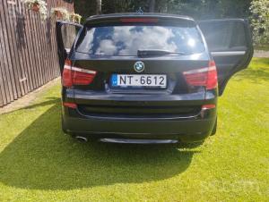 Black BMW X3 2014 in Riga, with an engine capacity of 2.00 L and mileage of 310 thousand km for 12000 €, photo 7 on AUTOMOTO.COM.LV