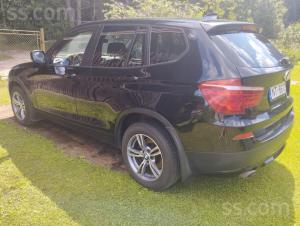 Black BMW X3 2014 in Riga, with an engine capacity of 2.00 L and mileage of 310 thousand km for 12000 €, photo 12 on AUTOMOTO.COM.LV