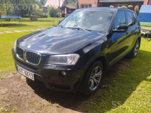 Black BMW X3 2014 in Riga, with an engine capacity of 2.00 L and mileage of 310 thousand km for 12000 €, photo 13 on AUTOMOTO.COM.LV
