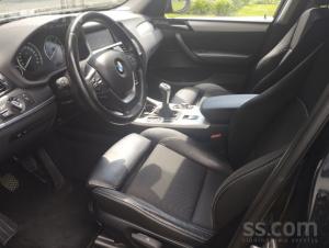 Black BMW X3 2014 in Riga, with an engine capacity of 2.00 L and mileage of 310 thousand km for 12000 €, photo 14 on AUTOMOTO.COM.LV