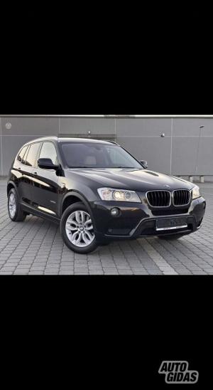 Black BMW X3 2014 in Panevezys, with an engine capacity of 2.00 L and mileage of 327 thousand km for 9200 €, photo 6 on AUTOMOTO.COM.LV