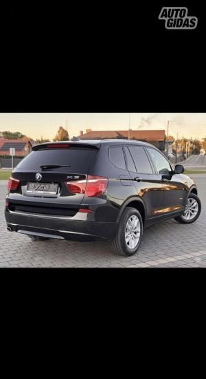 Black BMW X3 2014 in Panevezys, with an engine capacity of 2.00 L and mileage of 327 thousand km for 9200 €, photo 11 on AUTOMOTO.COM.LV