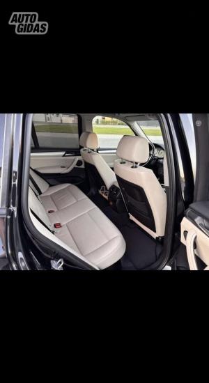 Black BMW X3 2014 in Panevezys, with an engine capacity of 2.00 L and mileage of 327 thousand km for 9200 €, photo 12 on AUTOMOTO.COM.LV