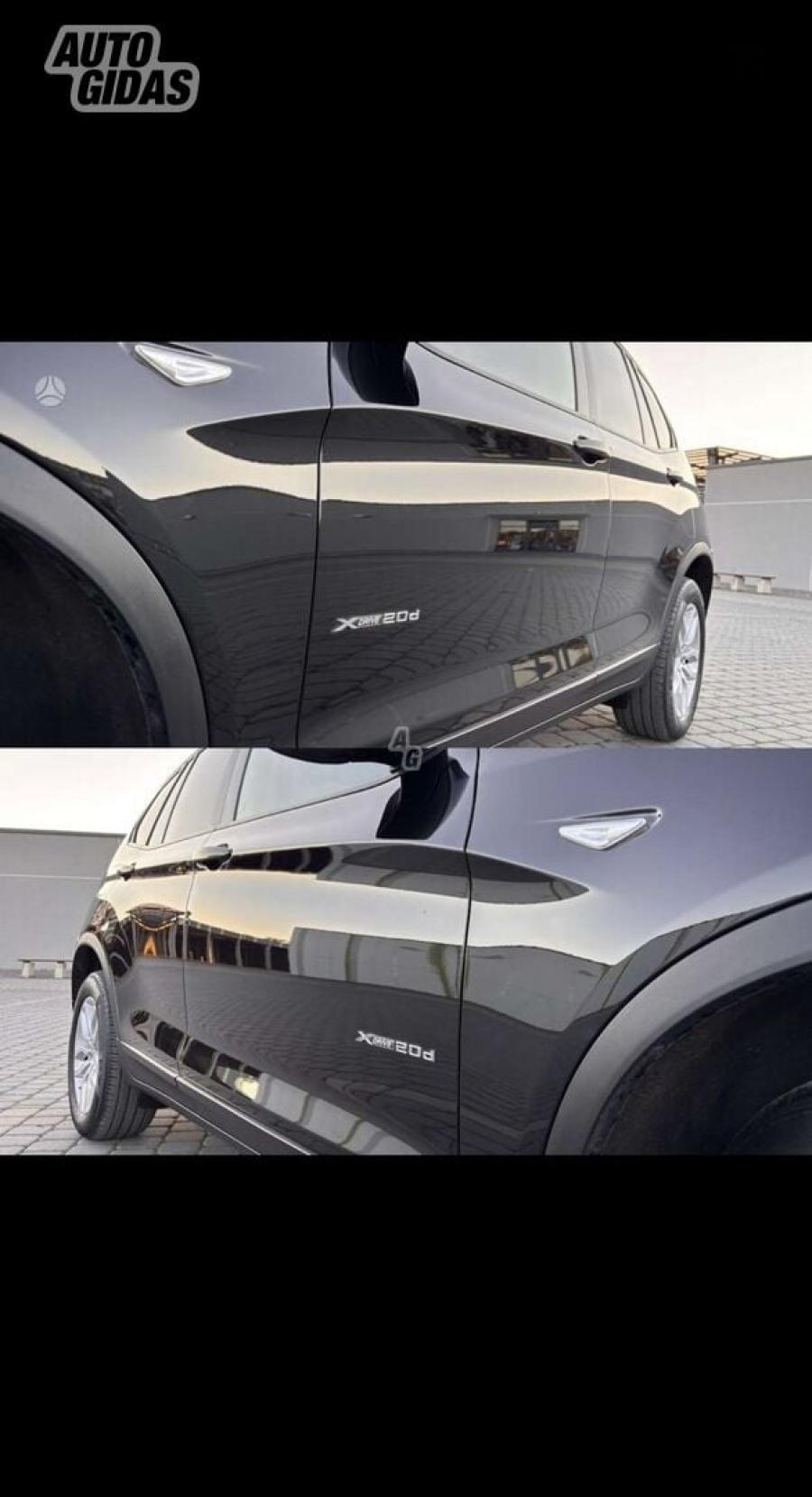 Black BMW X3 2014 in Panevezys, with an engine capacity of 2.00 L and mileage of 327 thousand km for 9200 €, photo 20 on AUTOMOTO.COM.LV