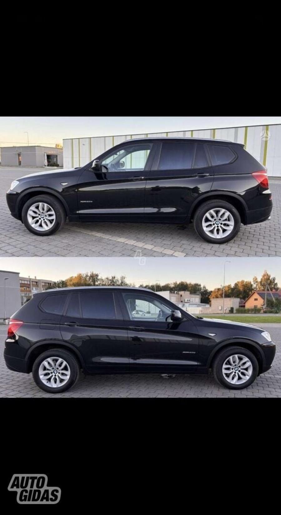 Black BMW X3 2014 in Panevezys, with an engine capacity of 2.00 L and mileage of 327 thousand km for 9200 €, photo 22 on AUTOMOTO.COM.LV