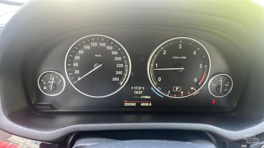 Black BMW X3 2014 in Panevezys, with an engine capacity of 2.00 L and mileage of 327 thousand km for 9200 €, photo 31 on AUTOMOTO.COM.LV