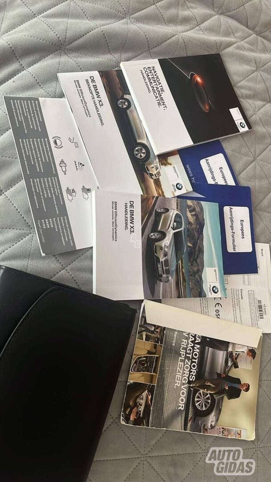 Black BMW X3 2014 in Panevezys, with an engine capacity of 2.00 L and mileage of 327 thousand km for 9200 €, photo 34 on AUTOMOTO.COM.LV
